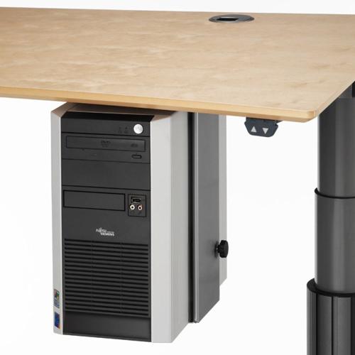 Ergomounts Cobra Under-Bench CPU PC Bracket Mount